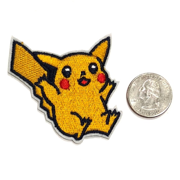 Accessories | Pokemon Patch Pikachu Iron On Badge Game Diy | Poshmark